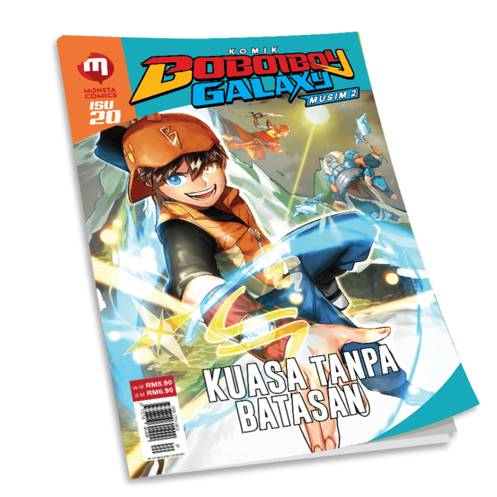 Komik BoBoiBoy Galaxy Musim 2 : Isu 1 "KEMBALI BERAKSI!" | Monsta Store