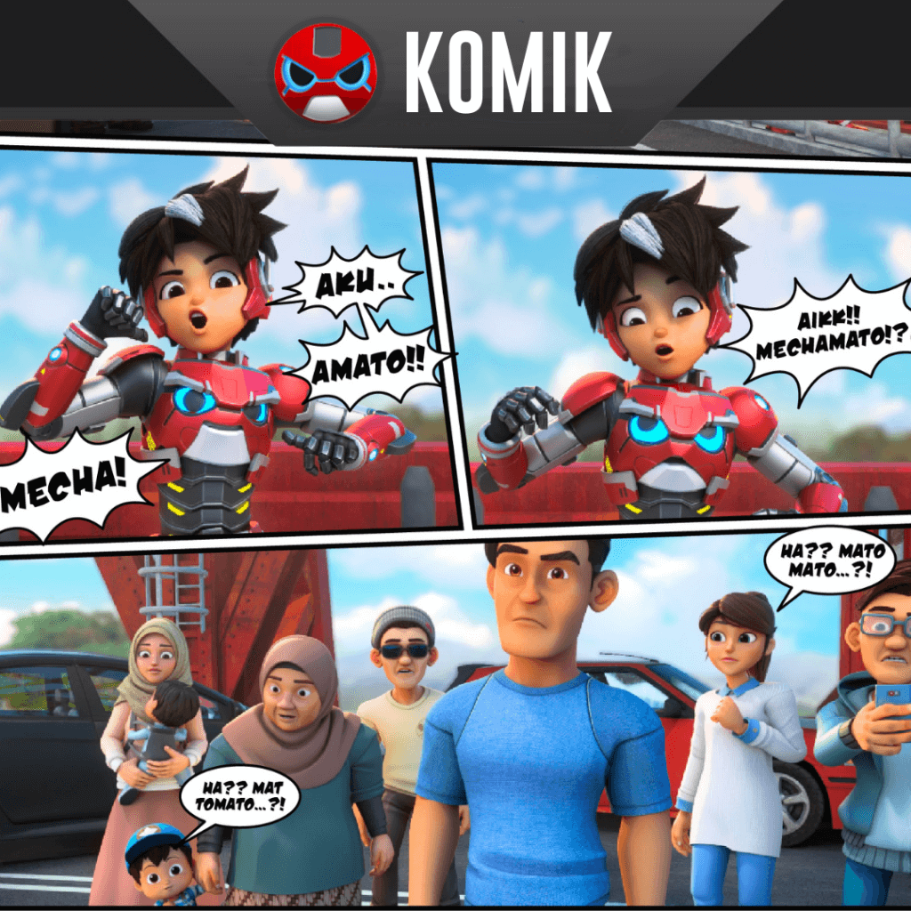 Komik Mechamato – Wira Baharu | Monsta Store