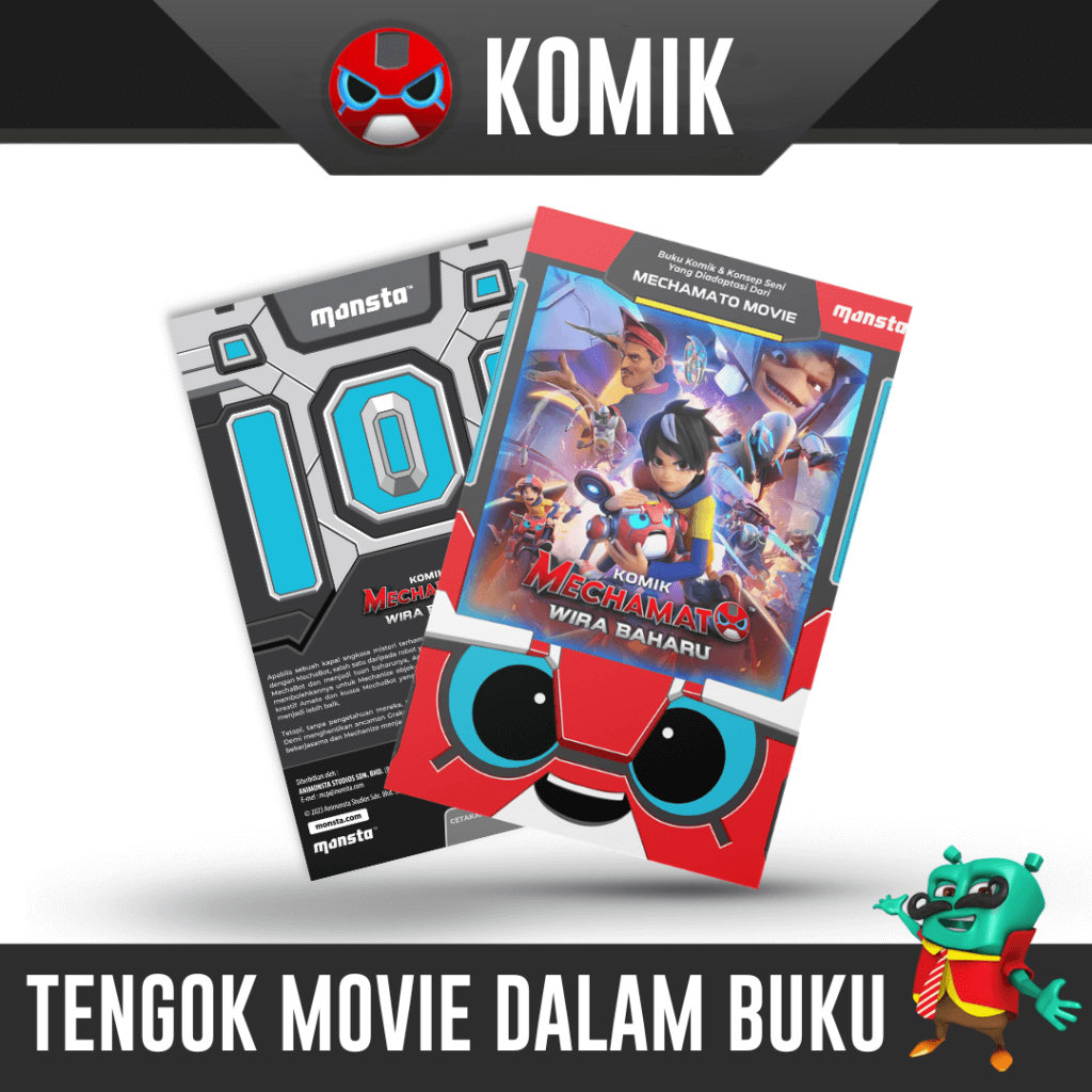 Komik Mechamato – Wira Baharu | Monsta Store