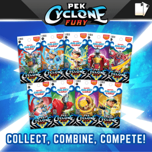 Pek Cyclone Fury – MONSTA Galaxy Card Set (54 KAD) | Monsta Store