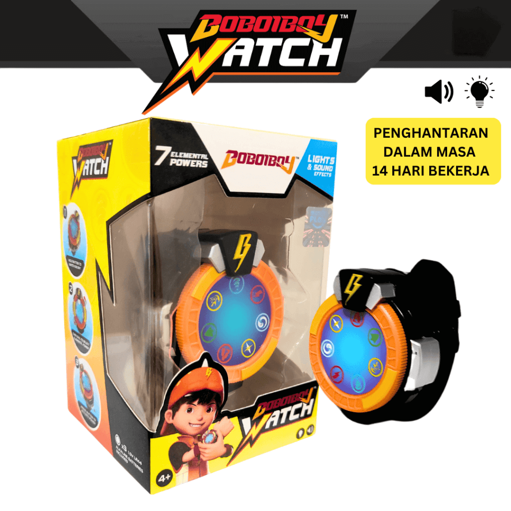 [14 HARI PRE-ORDER] BoBoiBoy Watch | Monsta Store