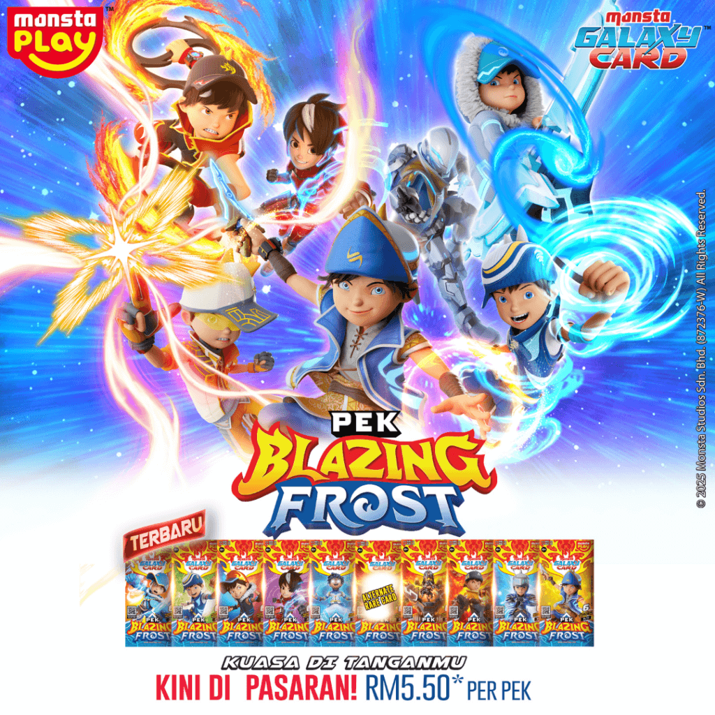 Pek Blazing Frost – MONSTA Galaxy Card Set (54 KAD) Cards Games ...